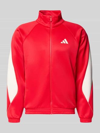 adidas Trainingsjacke mit Stehkragen und Logo