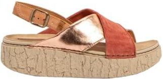 El Naturalista Femme N5972 Shinrin Sandale, Rose métallisé, 40 EU