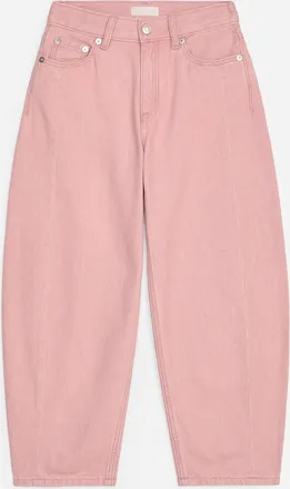 Arket Barrel Jeans -Rosa
