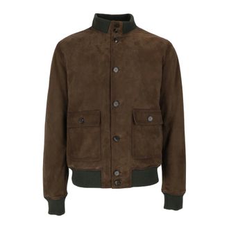 STEWART Bomber Jacket - Homme - Vestes - Beige - Taille: L