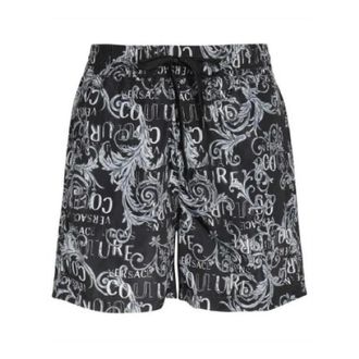 Versace Jeans Couture Schwarze Sweat Shorts 7Gadd18Cqs51801 - - Shorts - Herren - Schwarzk - S