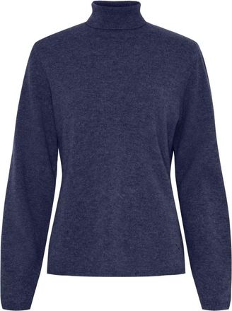 BTF-CPH Feinstrick Kaschmir-Merino Rollkragenpullover - - Knitwear - Damen - Blau - S
