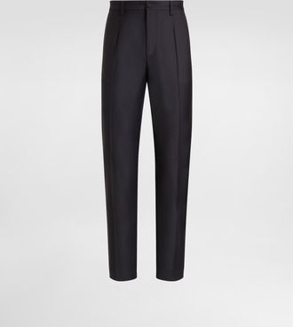 Dolce & Gabbana Wool Twill Trousers - Mann Hosen Und Shorts Blau 60