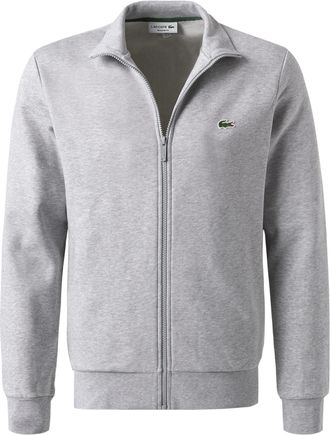 Lacoste Herren Sweatjacke grau unifarben
