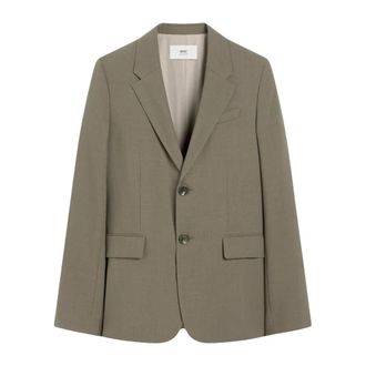 Ami Wollmischung Blazer - - Suits - Herren - Gr&uuml;n - L