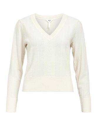 Object Objluna L/S Re V-Neck Knit Noos