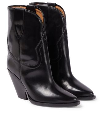 Isabel Marant Bottines Leyane en cuir