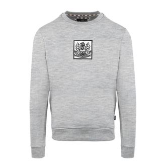 Aquascutum Sweatshirt f&uuml;r Herren, gerippt (Grau)