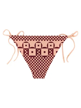 Fendi Micro Patchwork Lycra Bikini Briefs - Pink
