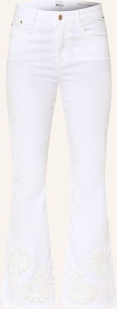 Brax Brax Bootcut Jeans Shakira S Mit Lochspitze weiss
