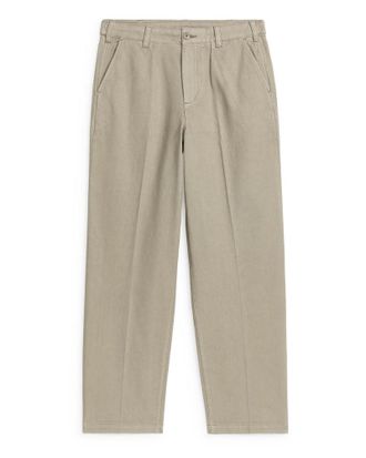Arket Utility-Hose Aus Schwerem Twill -Beige