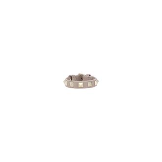 Valentino Garavani Rockstud Lederarmband - - Accessories - Damen - Beige - ONE SIZE