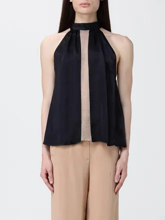 Simona Corsellini Top Damen Farbe Schwarz