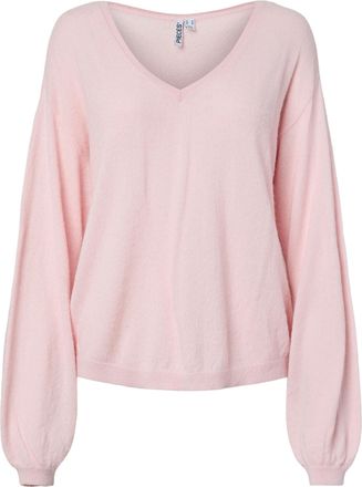 Pieces Pcnaomi Ls V-Neck KNT Noos Bc