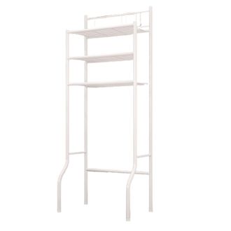 Generic Regal f&uuml;r das WC, Metallregal mit 3 Ebenen, Badezimmer-Organizer, Regal f&uuml;r Zuhause, Wohnheim, Toilette, Innenbereich, f&uuml;r Shampoo, Duschgel, Handtuch