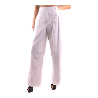Givenchy Elegante Lavendelfarbene High-Waist-Hose - - Trousers - Damen - Wei&szlig; - XS
