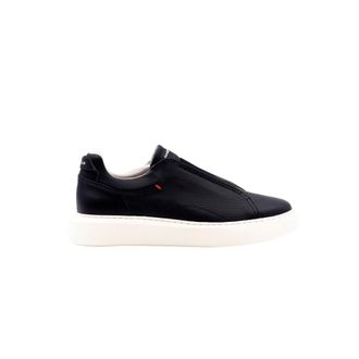 Ambitious Homme, Chaussures, Bleu, Taille: 44 EU Baskets Slip-On en Cuir Minimaliste