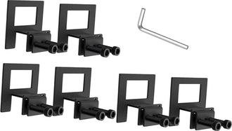 Lurrose Metall Matratzenhalter Verstellbar Rutschfester Bettgestell matratzenstopper Anti rutsch Schutz für Verschiedene Bettgrößen Stabile Matratzenfixierung