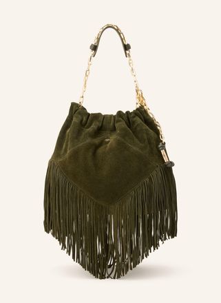 BA&SH Ba&Sh Schultertasche June Medium gruen