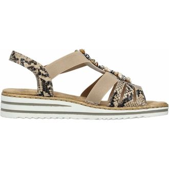 Rieker Keilsandalette - - Shoes - Damen - Mehrfarbig - 42 EU