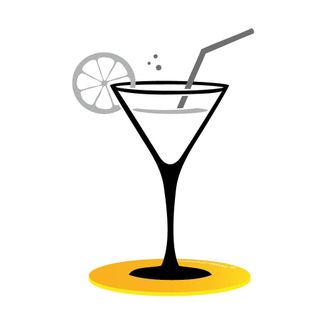 Cazador-del-Sol das Original | James | 2 Stück | Glasuntersetzer gelb | Durchmesser 10cm