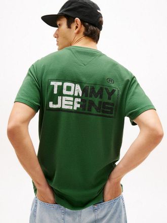 Tommy Jeans T-Shirt TJM REGULAR GYM BLOCK mit Rundhalsausschnitt