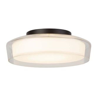 Searchlight Searchlight - Deckenlampe Deckenleuchte Badezimmerlampe led Flurleuchte Glas opal klar d 30 cm