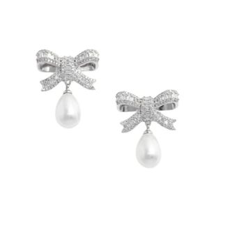 Self Portrait Femme, Accessoires, Gris, Taille: ONE Size Bijoux Earrings