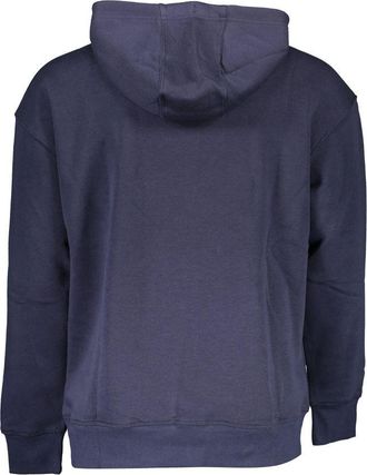 Tommy Hilfiger Embroidered Logo Hoodie - Blue