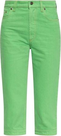 Versace Femme, Jeans, Vert, Taille: W26 Jean Capri