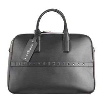 John Richmond Sac de voyage avec bande clout&eacute;e et double poign&eacute;e - Homme - Sacs - Noir - Taille: ONE Size