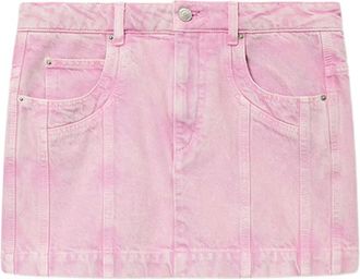 Isabel Marant Juana Minirock mit Taschen - Rosa