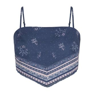 LoveShackFancy Loveshackfancy, Damen, Oberteile, Blau, XSGr&ouml;&szlig;e