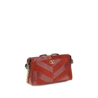 Valentino Garavani Womens Multicolor Calf Leather Bos Taurus Shoulder Bag