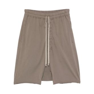 Rick Owens Homme, Shorts, Brun, Taille: S Drawstring Pods Shorts