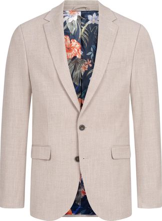 JEFF Herren JFLyle Sakko mit Stretch | Klassische Anzugjacke Herrenjackett Cornstalk, 50