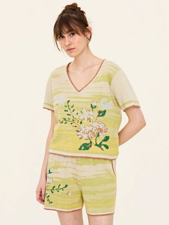 Odd Molly Shirt Sunset