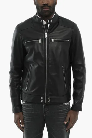 Diesel Leather Jacket L-BOY-R Diesel