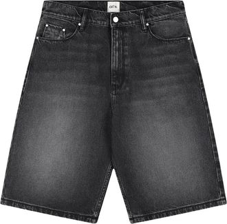 Arte Homme, Shorts, Noir, Taille: W32 Round Pocket Denim Short