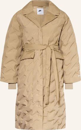 Nike Oversized-Daunenmantel Sportswear Swoosh beige