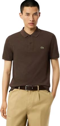 Lacoste Poloshirt f&uuml;r Herren, Klassisch, kurz&auml;rmlig (Braun)