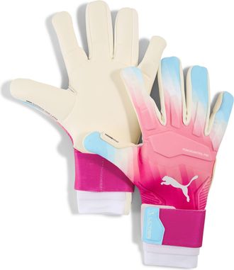 Puma Gants de gardien de but PUMA ULTRA Ultimate Hybrid RE-CHARGE Enfant et Adolescent, Accessoires, Rose, 9.5