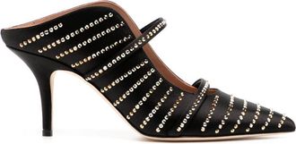 Malone Souliers Maureen Mules 70mm - Schwarz
