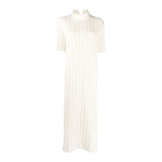 Jil Sander Elegantes beiges Maxikleid - - Dresses - Damen - Beige - 2XS