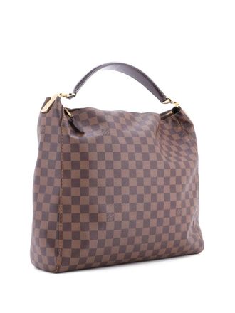Louis Vuitton Portobello Handbag Damier GM hobo bag - Marron