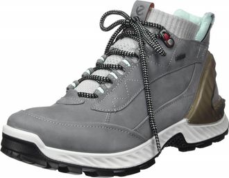 Ecco Ecco Damen EXOHIKEW Hohe Sneaker, Grau (Titanium/Concrete 54302), 37 EU