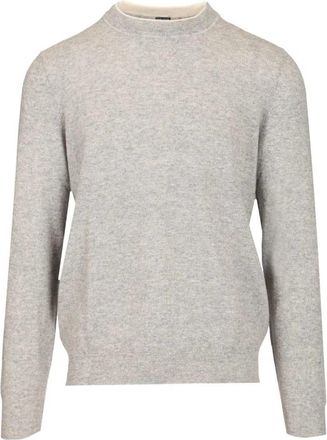 Fedeli David Crewneck Sweater - - Knitwear - Herren - Grau - XL