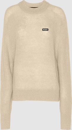 Rotate Sweat Light Knit Logo Parchment