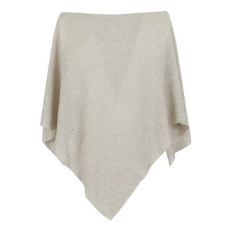 Charlott Mantella Lurex Platino - - Jackets - Damen - Grau - ONE SIZE