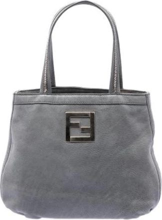 Fendi Sac cabas Pre-owned - Femme - Pre-owned - Gris - Taille: ONE Size
